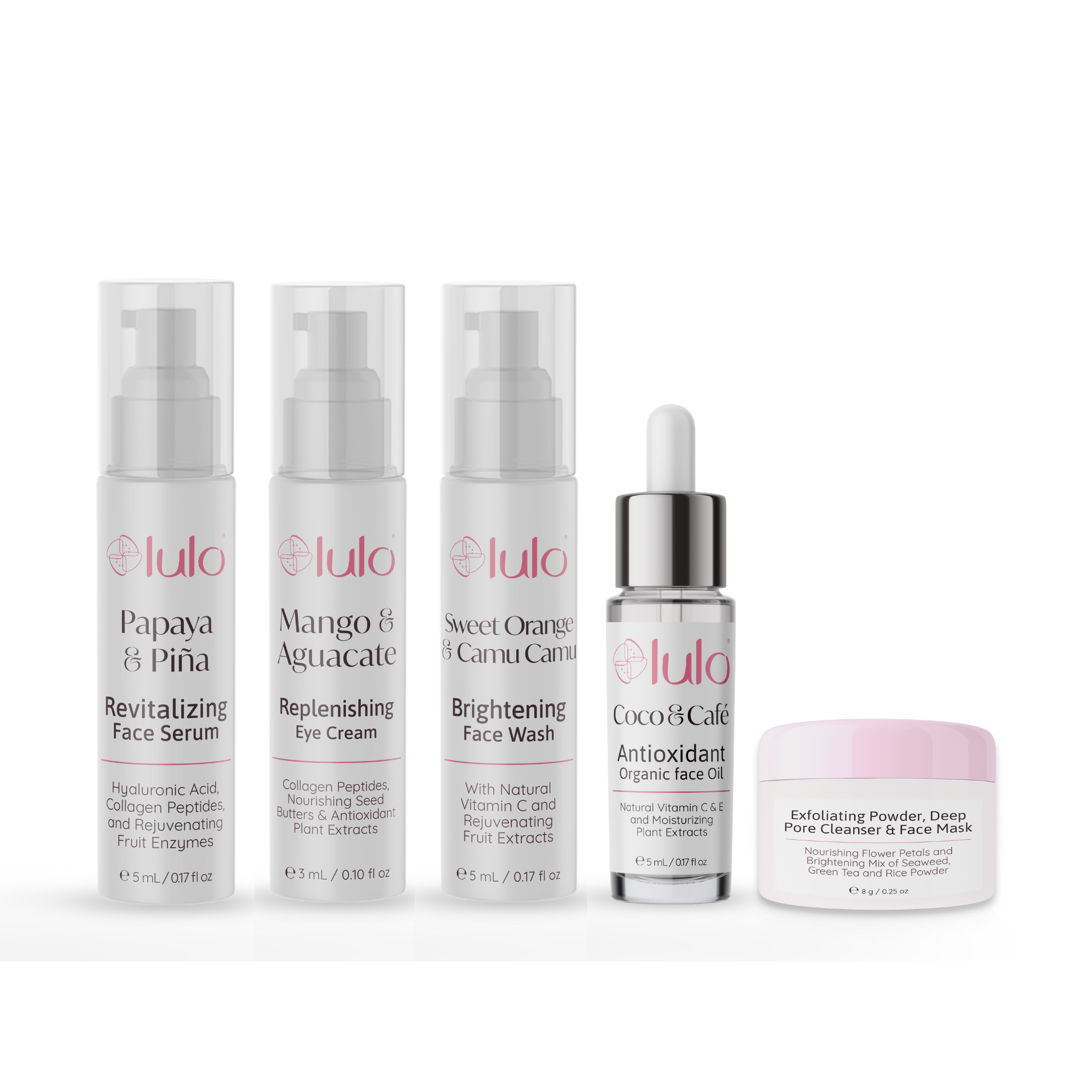 Mini Discovery Kit + FREE Makeup Bag – Lulo Skin