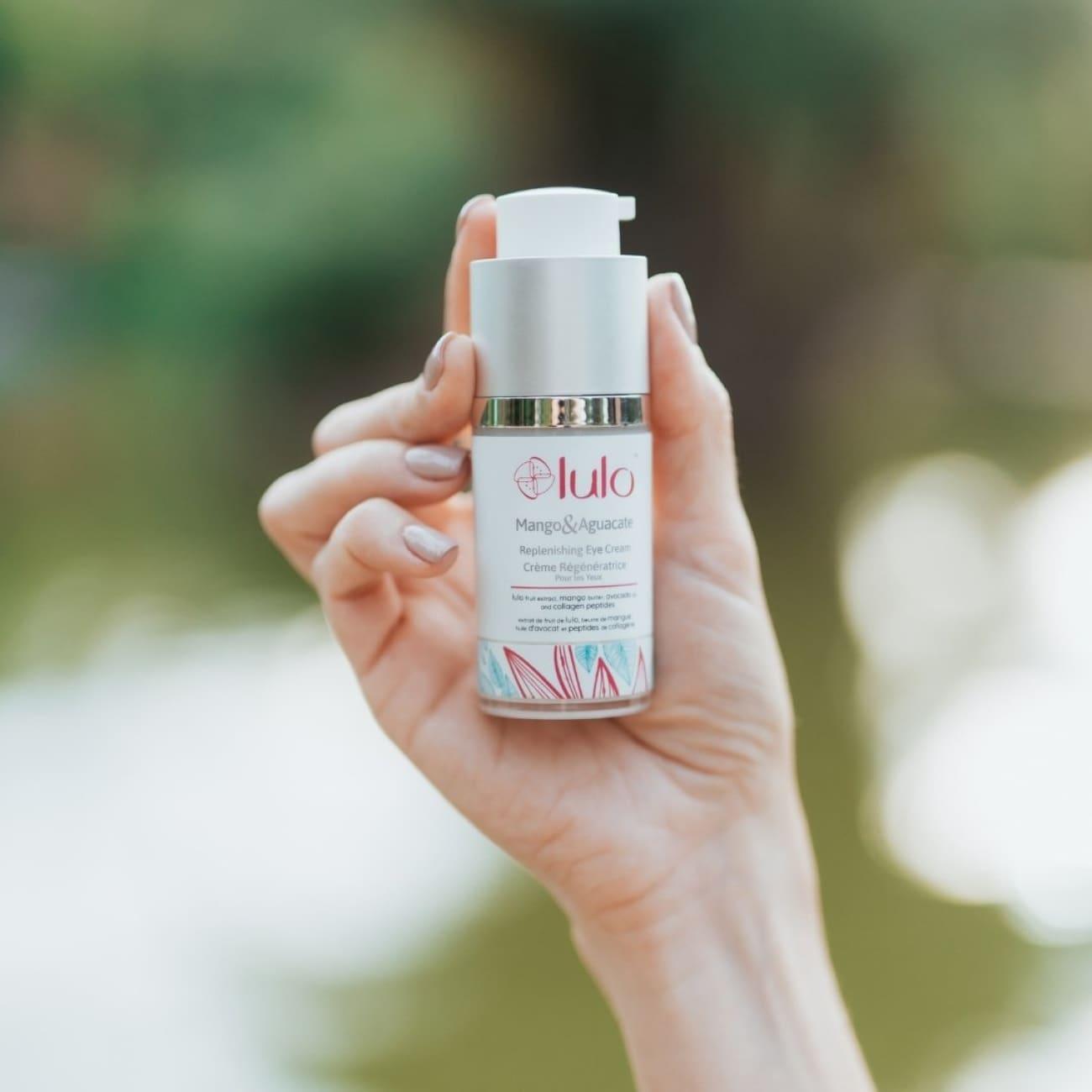 Crema de Ojos Renovadora - Mango & Aguacate – Lulo Skin